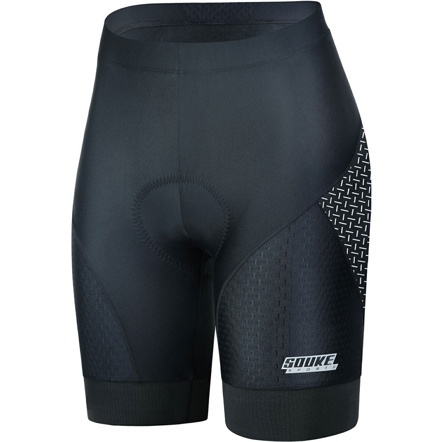 Souke Shorts Women's 4D Padded Quick Dry Bike Shorts-PS0721-Grey