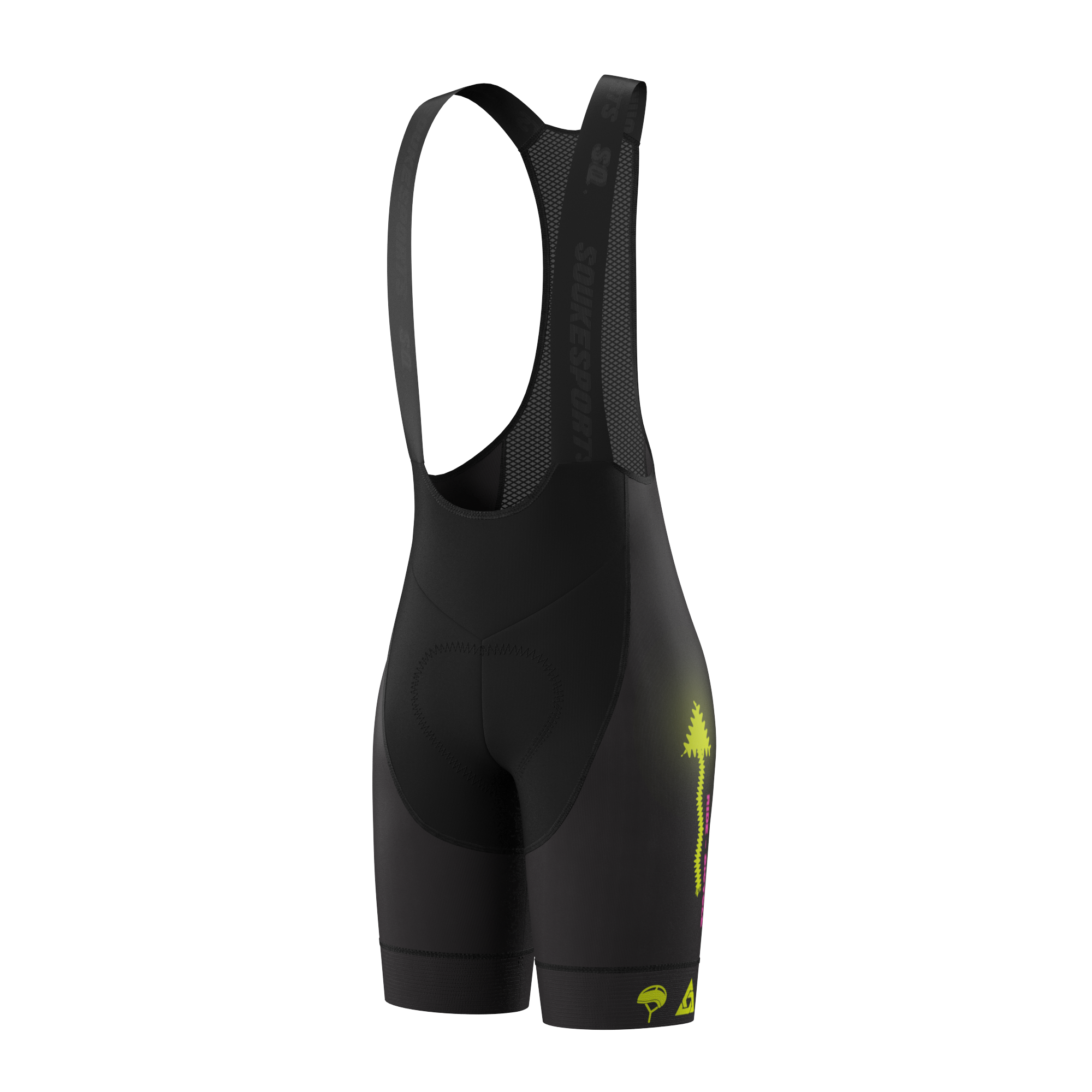Unisex Cycling Bib Shorts Padded Race Fit